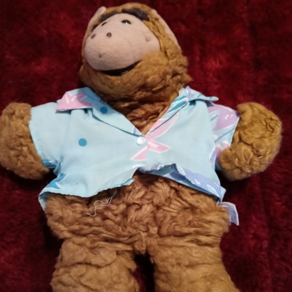 Toys | Alf The Late 8s Hand Muppet Stuffed Animal | Poshmark